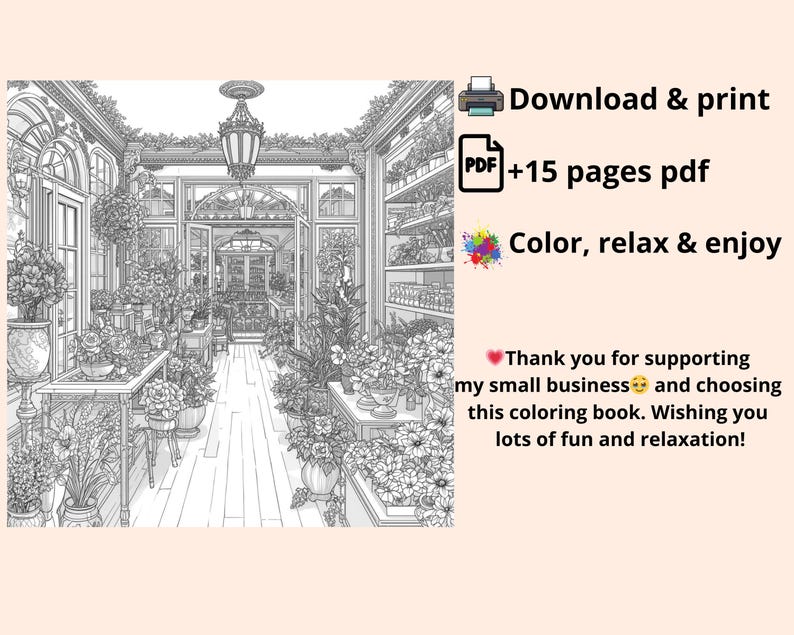 The Art of Coloring Moments | Adult Coloring Book | 15 Square Pages for ...