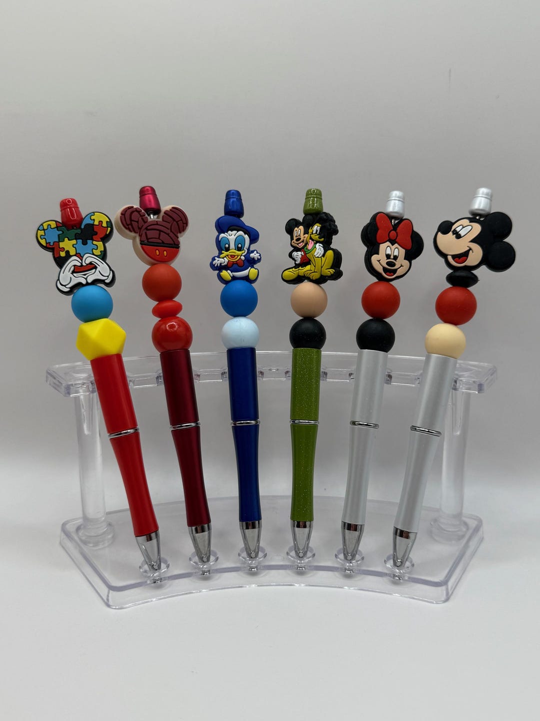 Disney Mickey Mouse and Friends Focal Bead Pens - Etsy