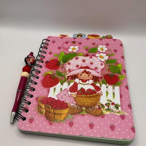 Strawberry Shortcake Journal and Focal Bead Set - Etsy