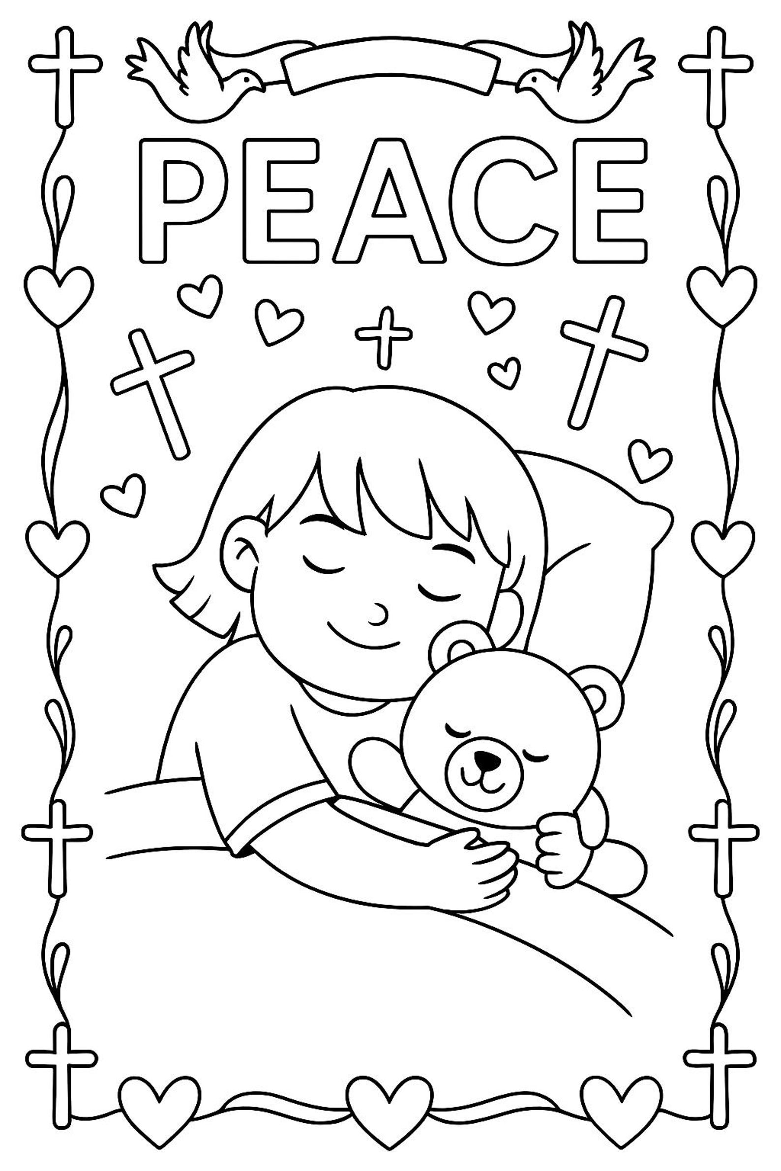 Fruits of the Spirit Coloring Pages Bible Verse & SEL Activity for ...