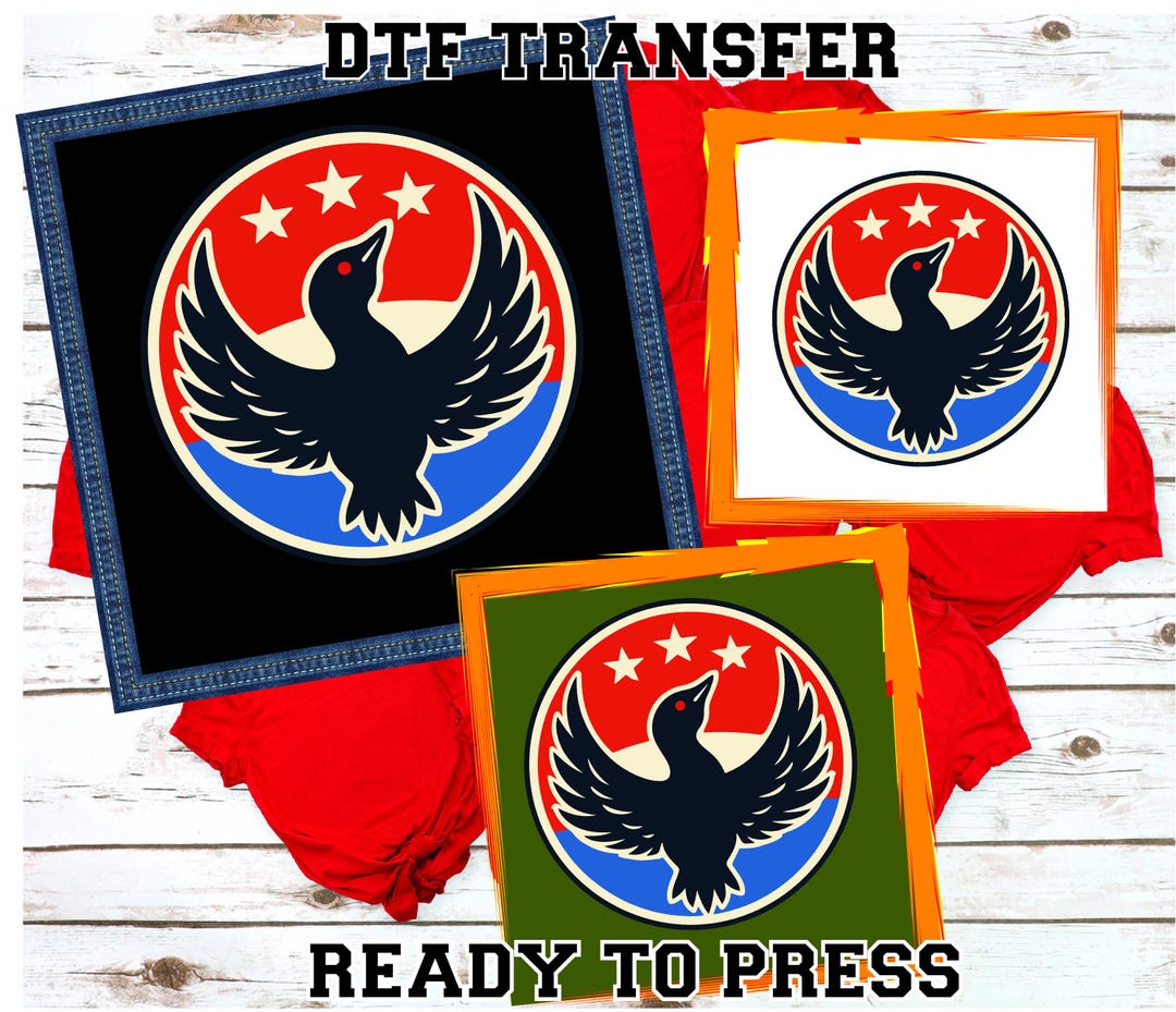 Minnesota Rebel Dtf: MN State Bird Loon Resistance Protest - Etsy