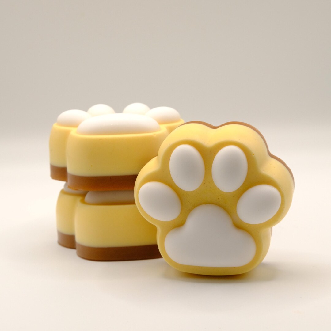 Lemon Bar Scented Paw Shaped Handmade Soap - Etsy