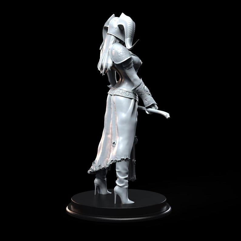 Norse Valkyrie |TTRPG Dnd Miniature | 32mm - 75mm Resin Figure | Viking ...