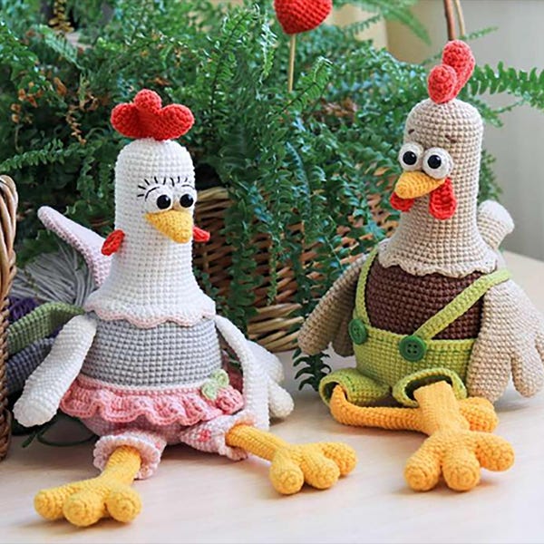 Stuffed Rooster Handmade - Etsy