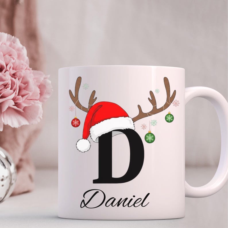 Personalized Christmas Alphabet Png, Custom Christmas, Holiday Decor ...