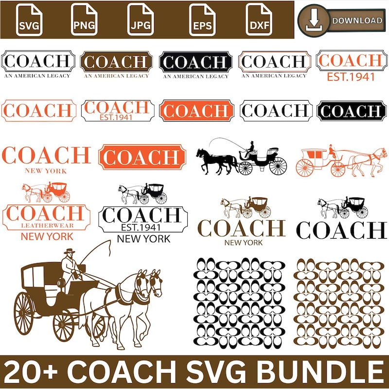 Luxury Brand Svg Files - Etsy
