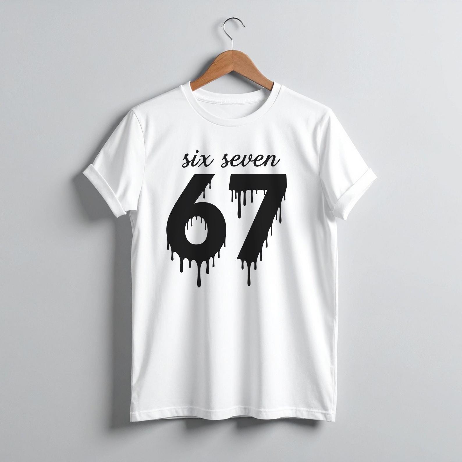 Six Seven 6 7 Meme Funny Hands Svg Png Bundle, Funny Social Media,viral ...
