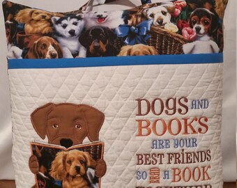 Embroidered Reading Pillow Reading Pillow Paris Reading - Etsy