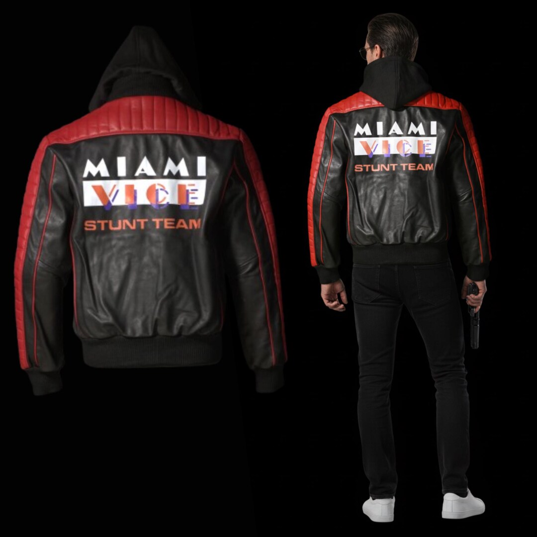 Miami Vice Style Jacket – Ryan Gosling Inspired Leather Coat - Etsy