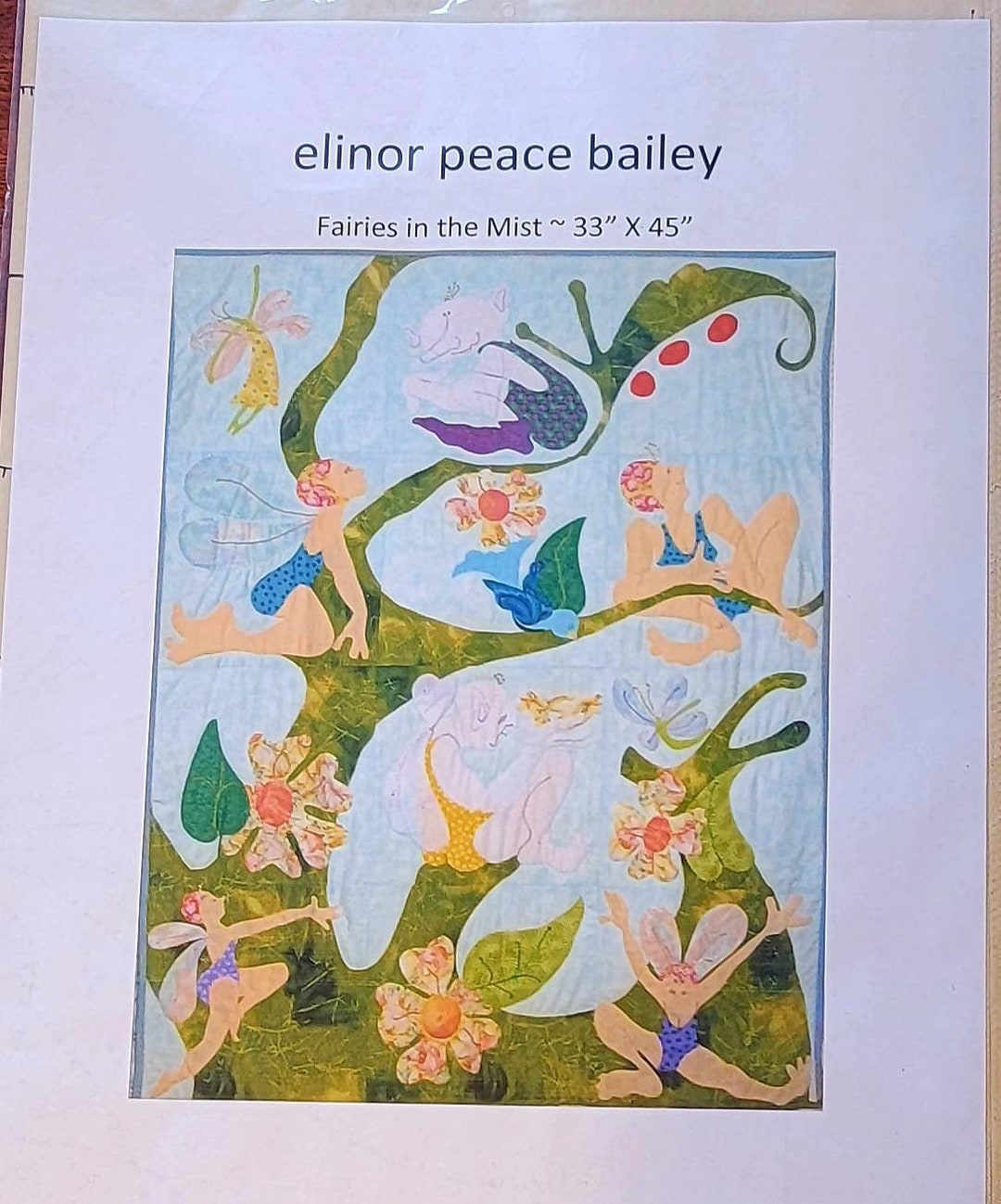 Elinor Peace Bailey | FAIRIES in the MIST | Quilt Pattern | Quilting ...