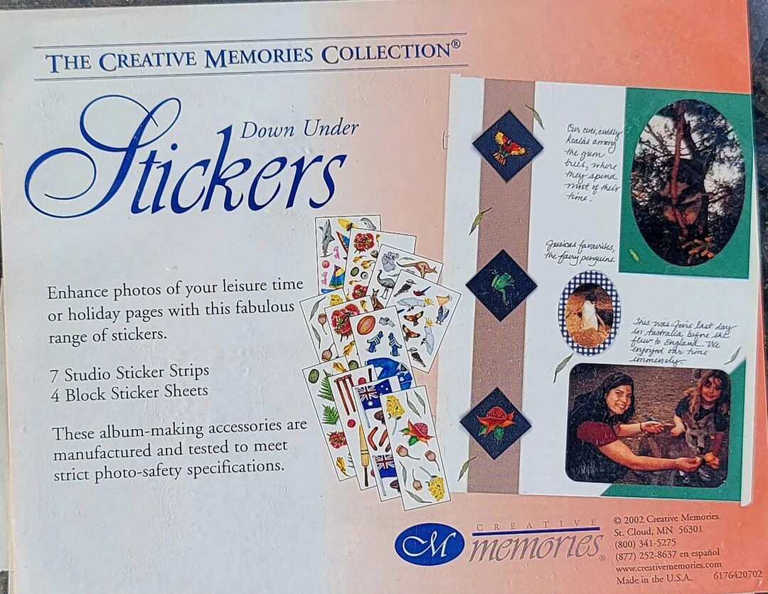 The Creative Memories Collection | DOWN UNDER | Australia ...