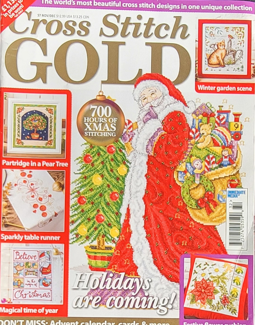 Cross Stitch Pattern | CROSS STITCH GOLD | November/december 2016 | Out ...
