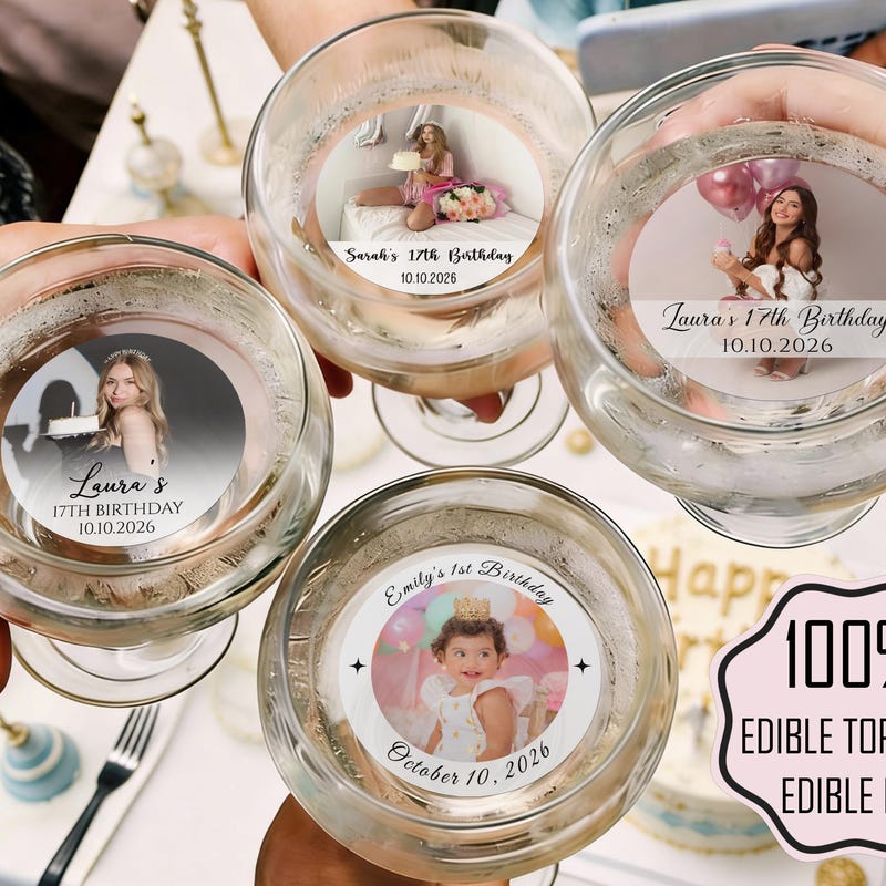 Wafer Paper Faces - Etsy UK