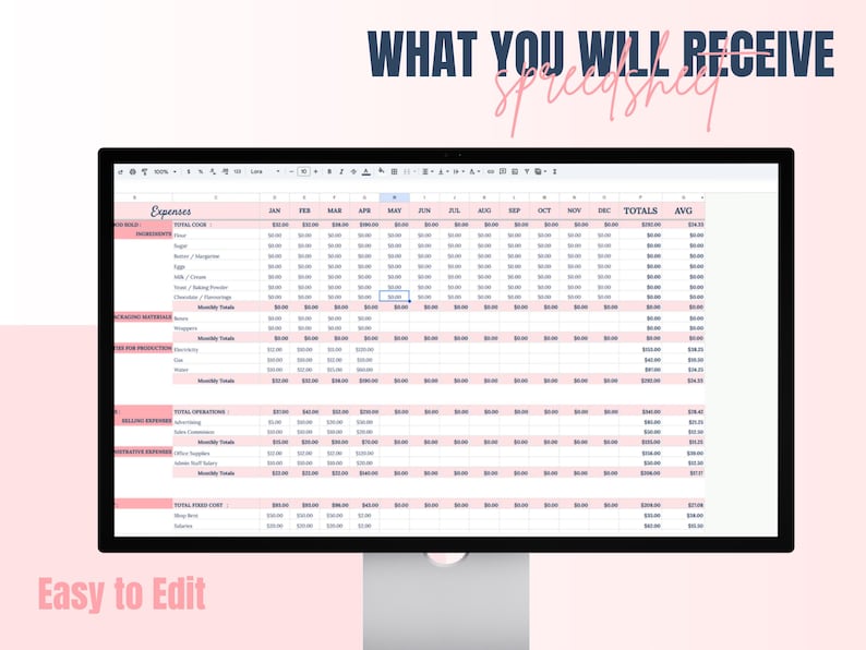 Bakery Business Canva Templates | Order Forms, Social Media (digital ...