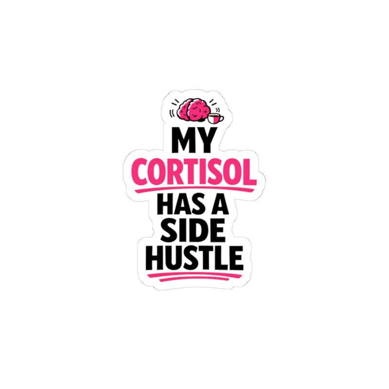 Cortisol Sticker - Etsy