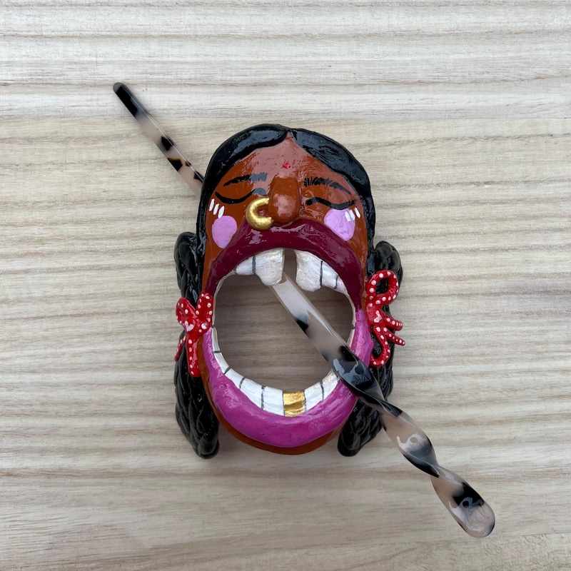 Clay Handmade Barrettes - Etsy