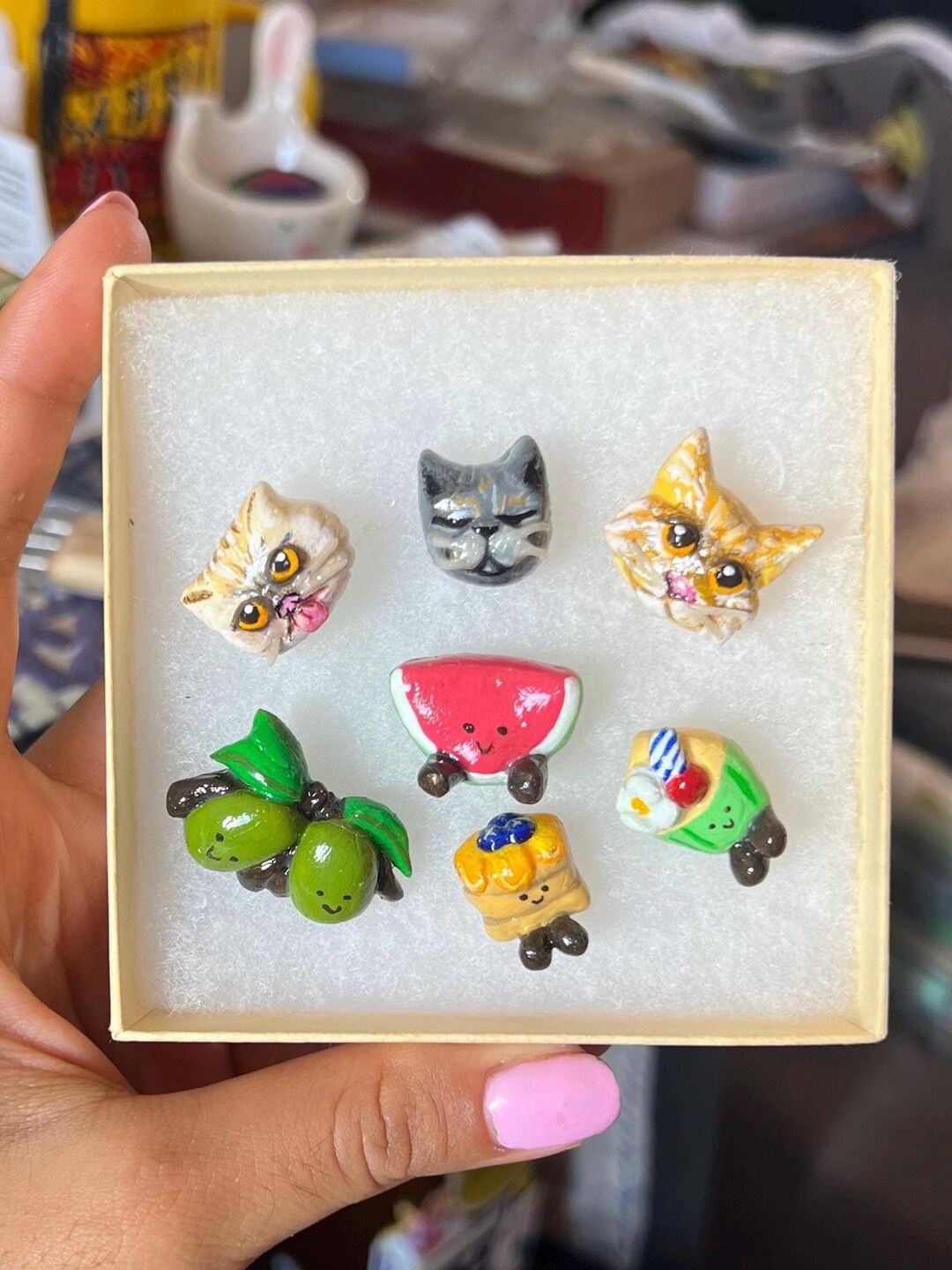 Custom Clay Order - Magnets, Barrettes, Ornaments, Etc - Etsy