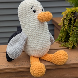 Cute Seagull, Bird Stuffie, Crochet Seagull, Handmade Gift - Etsy