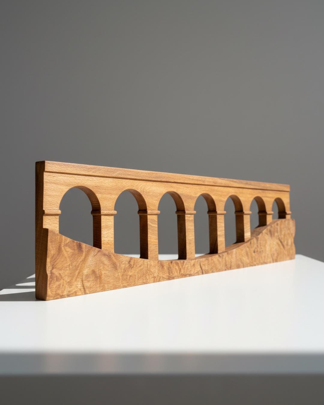 Aqueduct Wall Sculpture Mid Century Modern Decor: Housewarming Gift ...