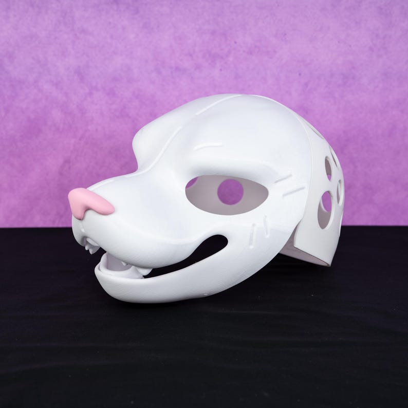 Standard Toony Dog 3D Printed Fursuit Head Base DIY Mask Blank With ...