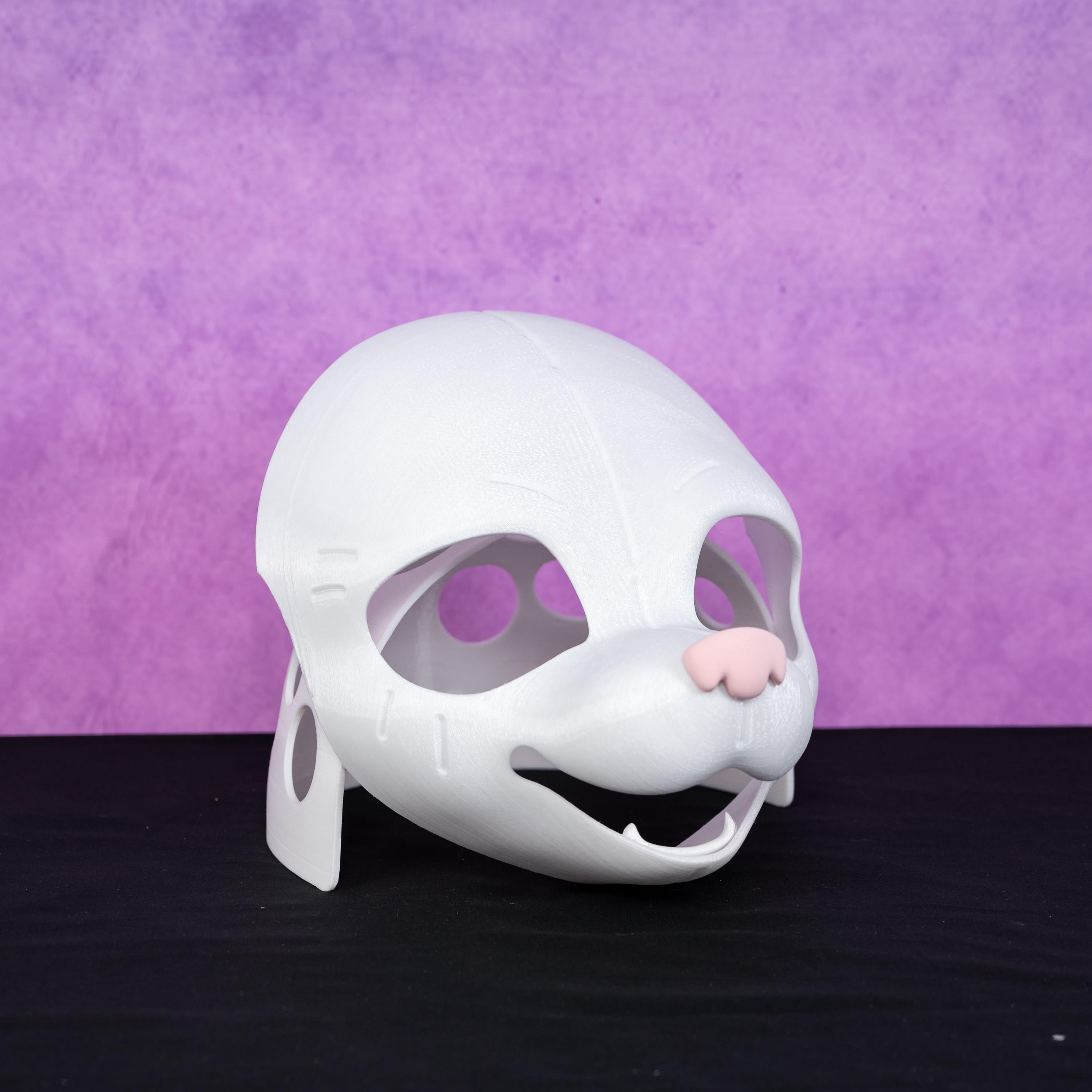 Toony Fox Fursuit Head Base 3D Printed Mask Blank With PLA or PETG ...