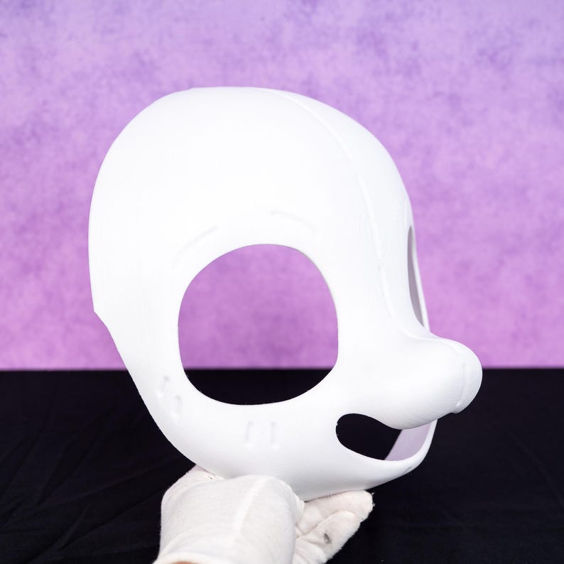 Shark Inspired Furry Mask Base Japanese Kemono Style 3D Printed Fursuit ...