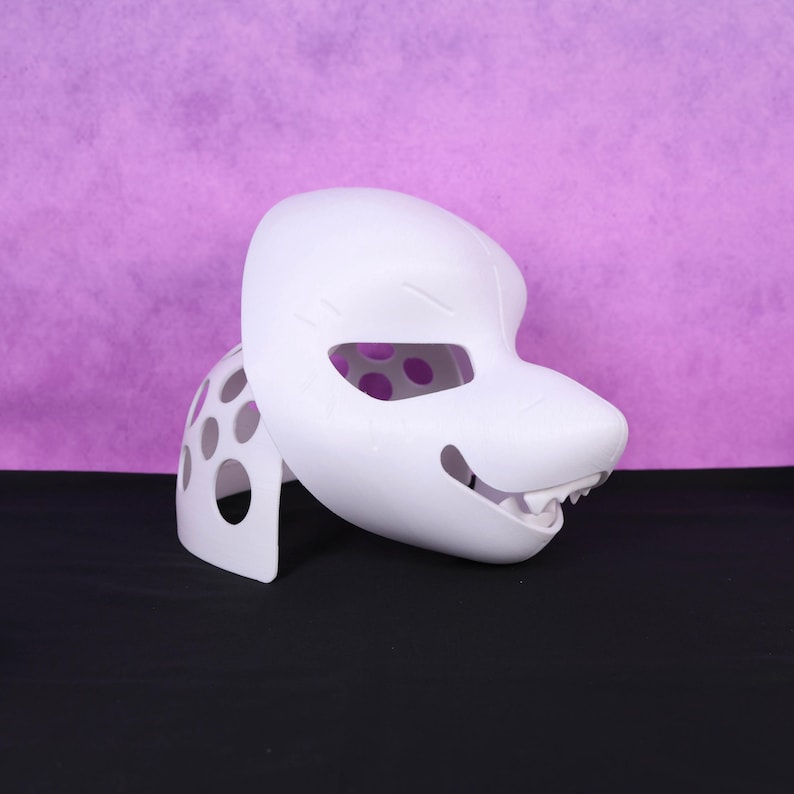 Special Toony Dog Fursuit Head Base 3D Printed Canine Mask Classic ...