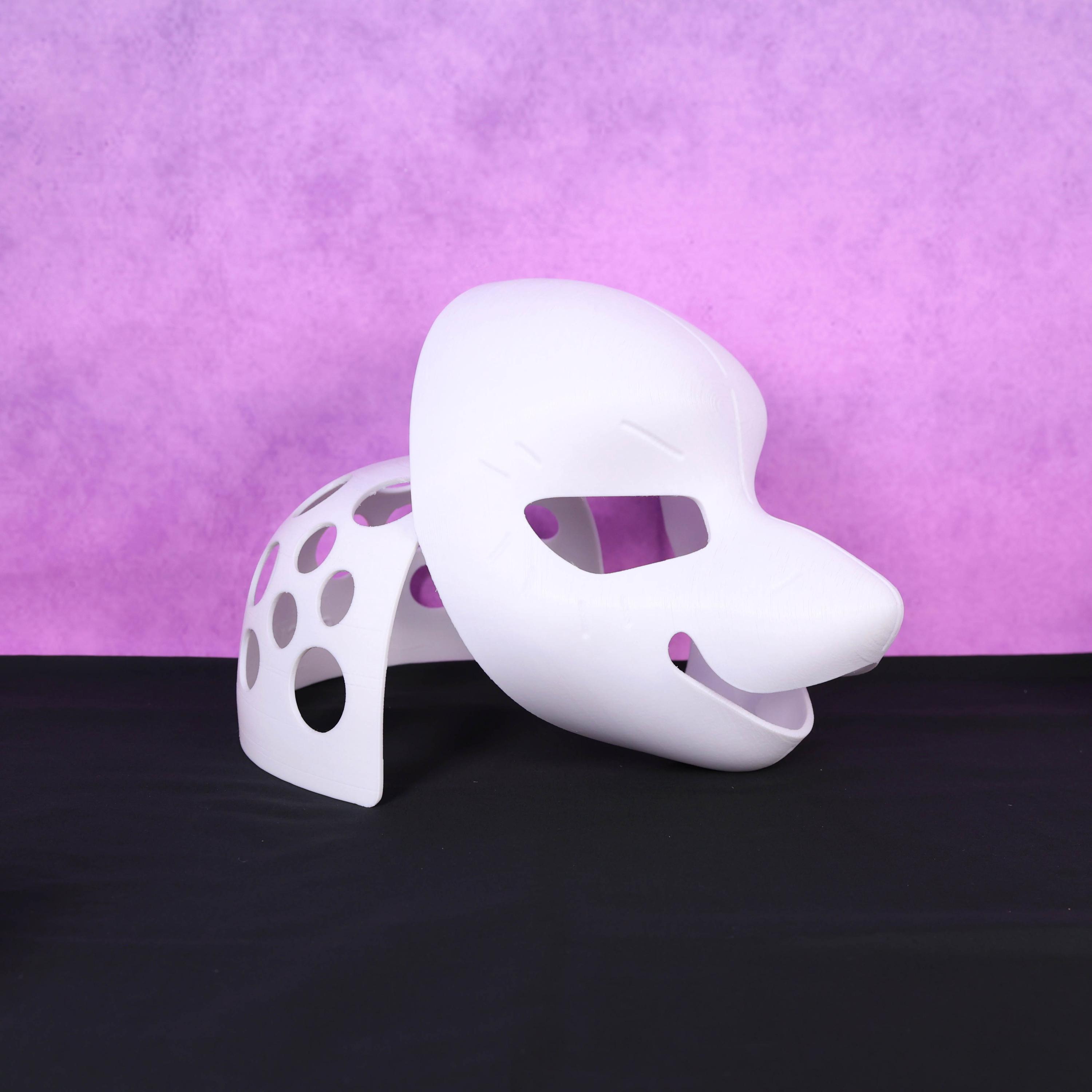 Special Toony Dog Fursuit Head Base 3D Printed Canine Mask Classic ...
