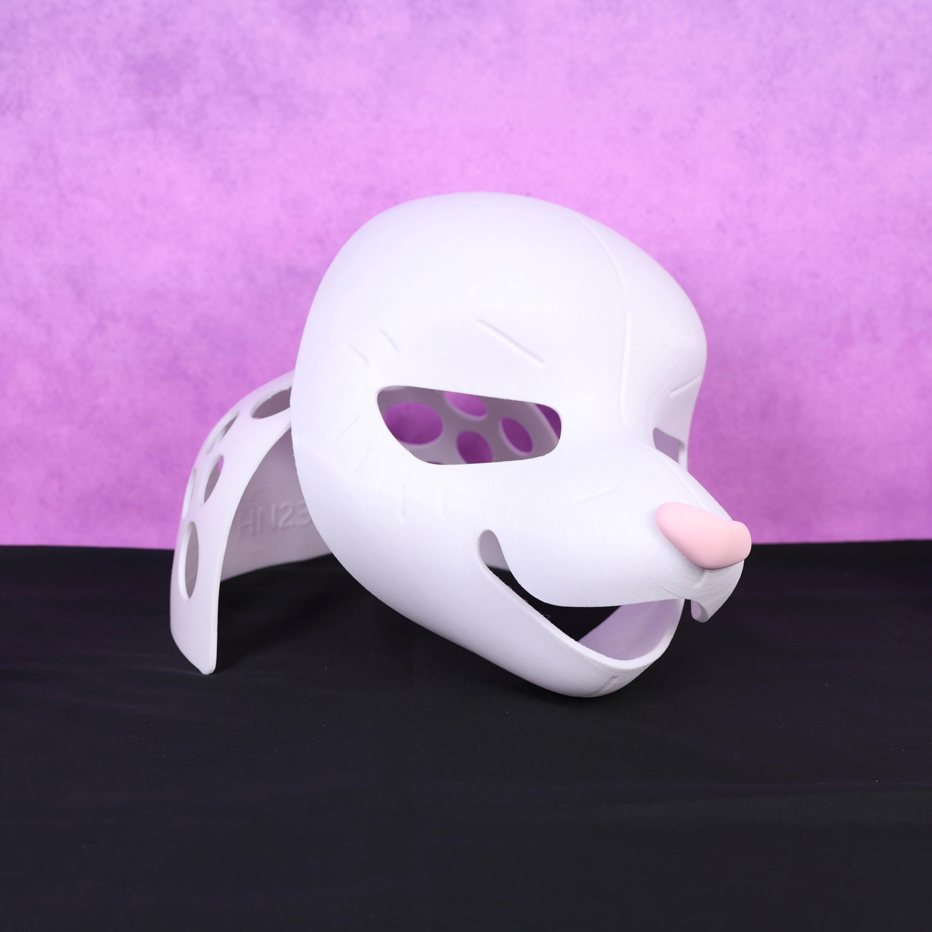 Special Toony Dog Fursuit Head Base 3D Printed Canine Mask Classic ...