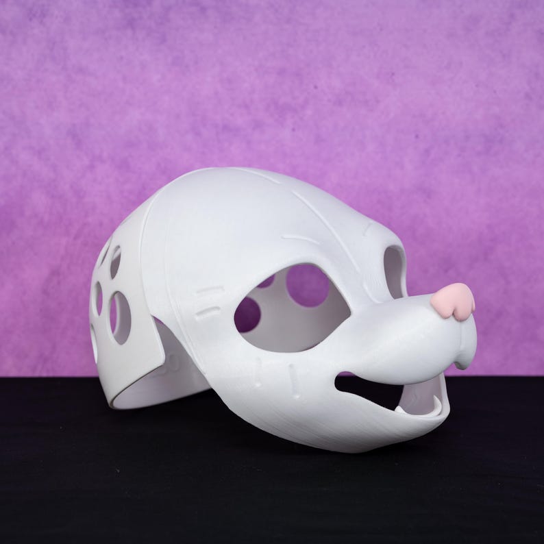 Toony Fox Fursuit Head Base 3D Printed Mask Blank With PLA or PETG ...