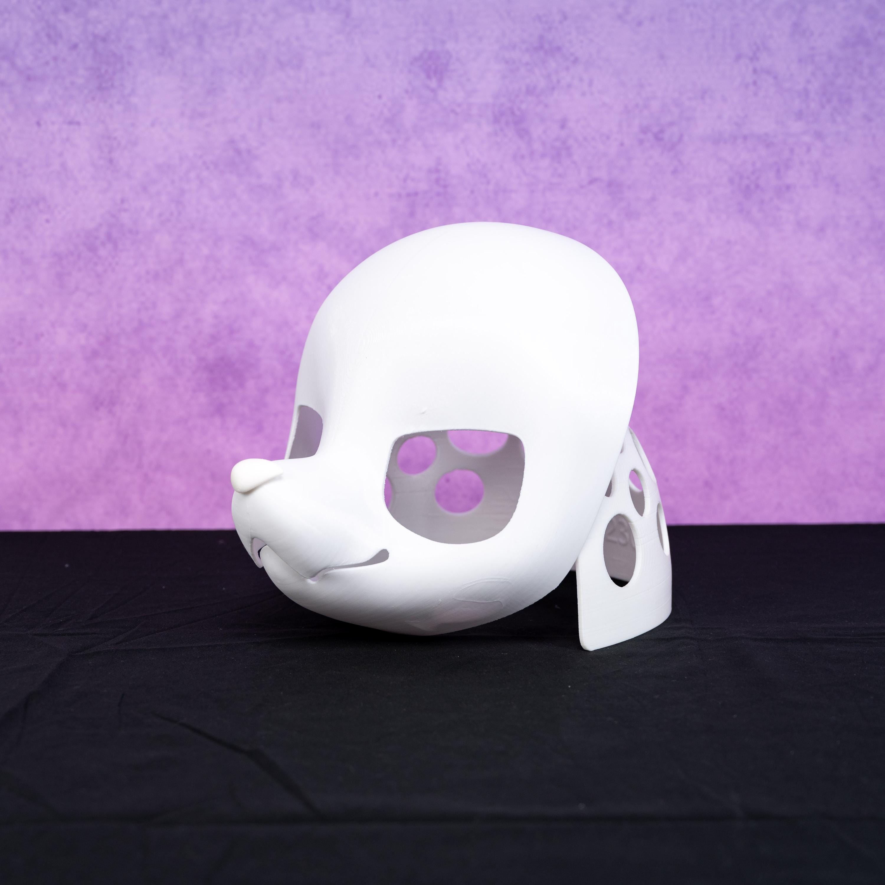Green Bean Ice Japanese Kemono Fursuit Head Base Original 3D Printed ...