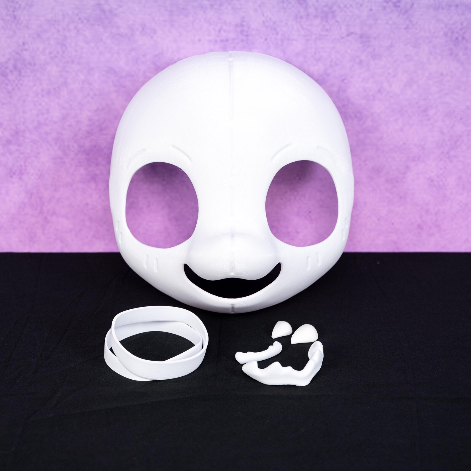 Shark Inspired Furry Mask Base Japanese Kemono Style 3D Printed Fursuit ...