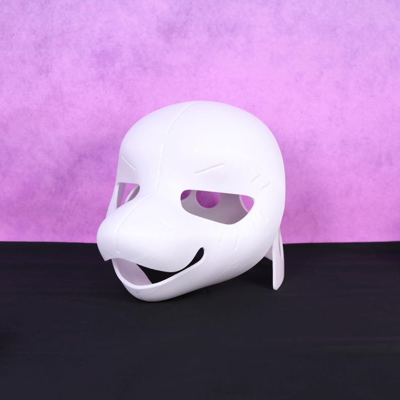 Special Toony Dog Fursuit Head Base 3D Printed Canine Mask Classic ...