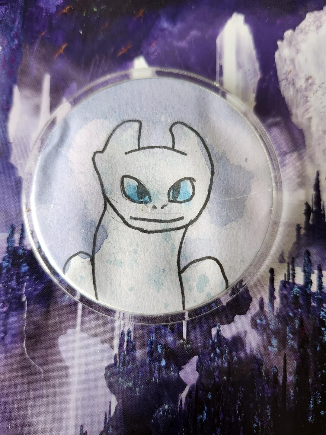 Lightfury Handmade Httyd Pin - Etsy