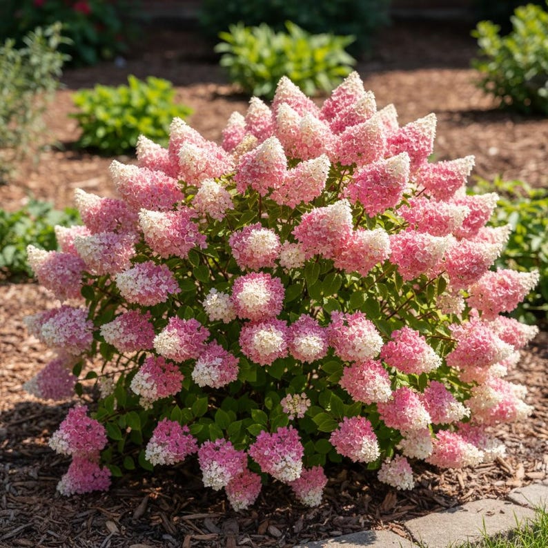 100 Cone Hydrangea Seeds – Elegant Pink & White Summer Blooms - Etsy