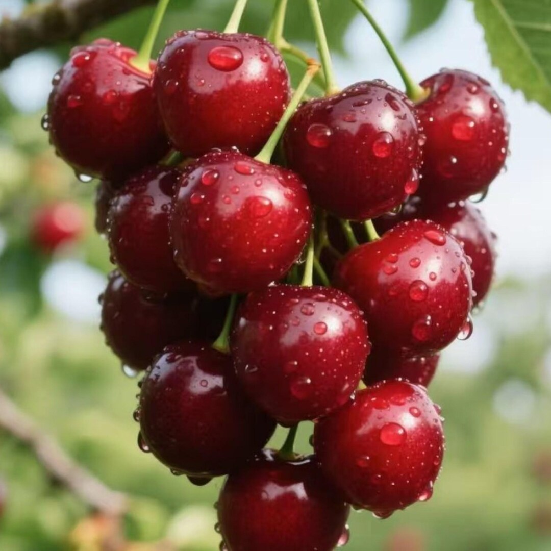 30 Red Cherry Seeds – Delicious Sweet Fruit, Easy to Grow in Containers ...