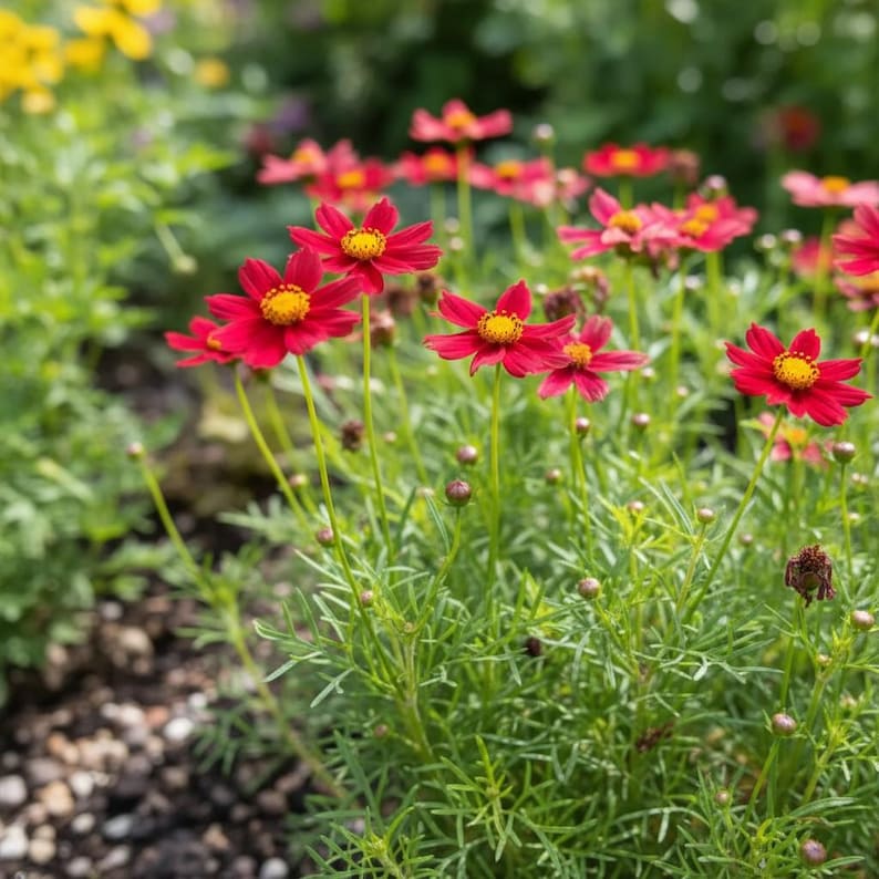 500 Pink Coreopsis Seeds – Bright Daisy-like Blooms for Summer Gardens ...