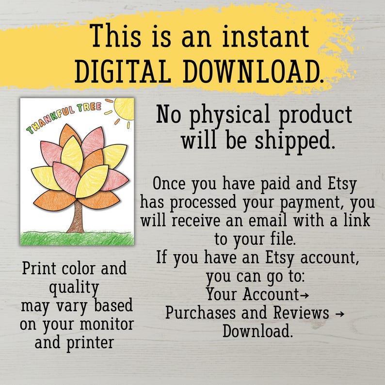 Printable Thankful Tree – Thanksgiving Gratitude Activity, Classroom ...