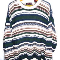 Vintage 90s Hip Hop Authentic COOGI AUSTRALIA Knit Sweater Long Sleeve ...