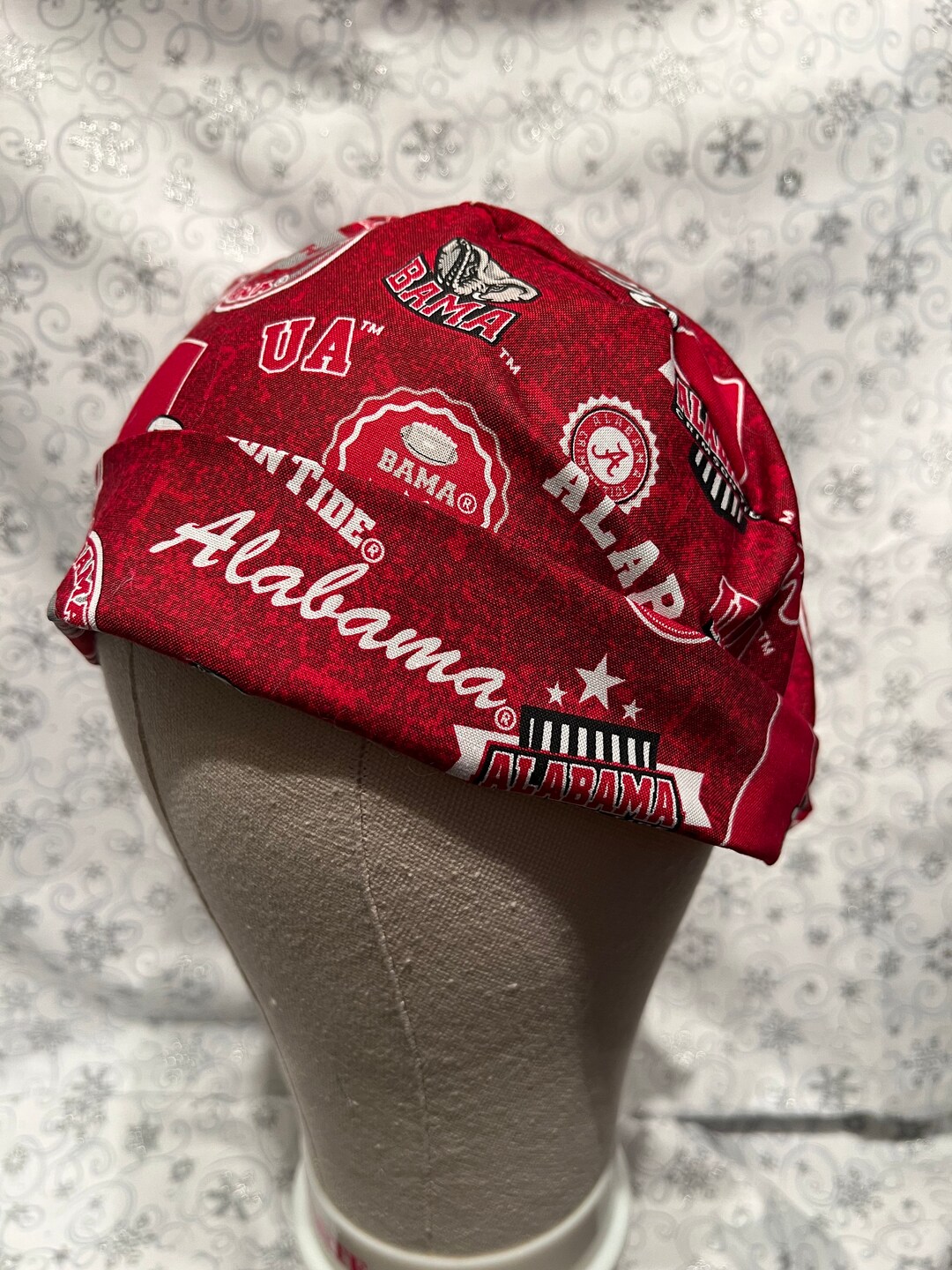 Alabama Crimson Tide Scrub Cap - Etsy