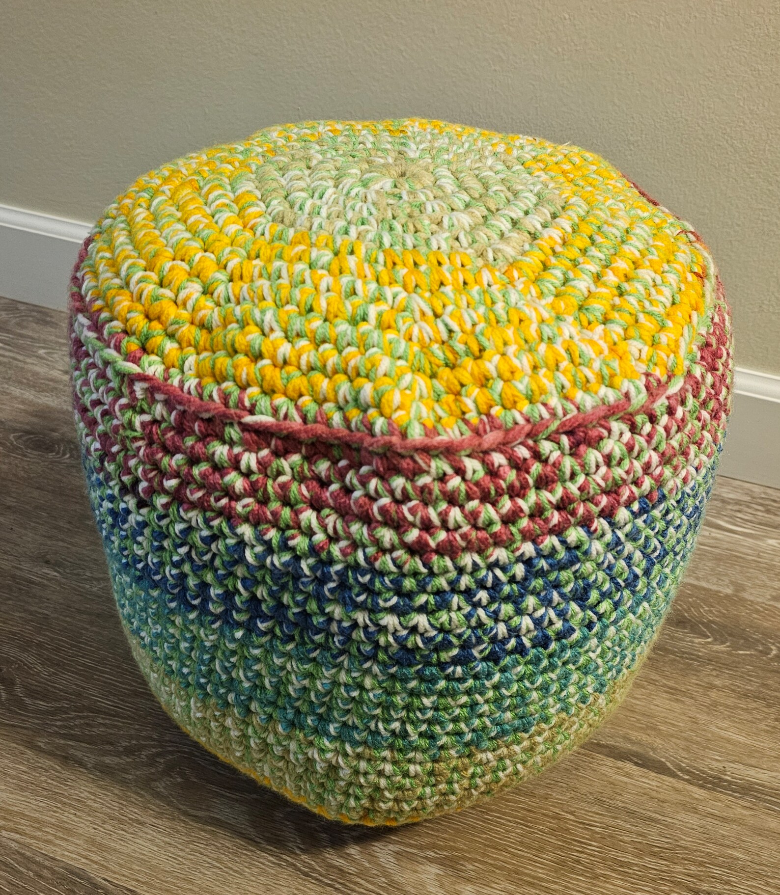 Floor Poof Ottoman Crochet Pattern - Etsy