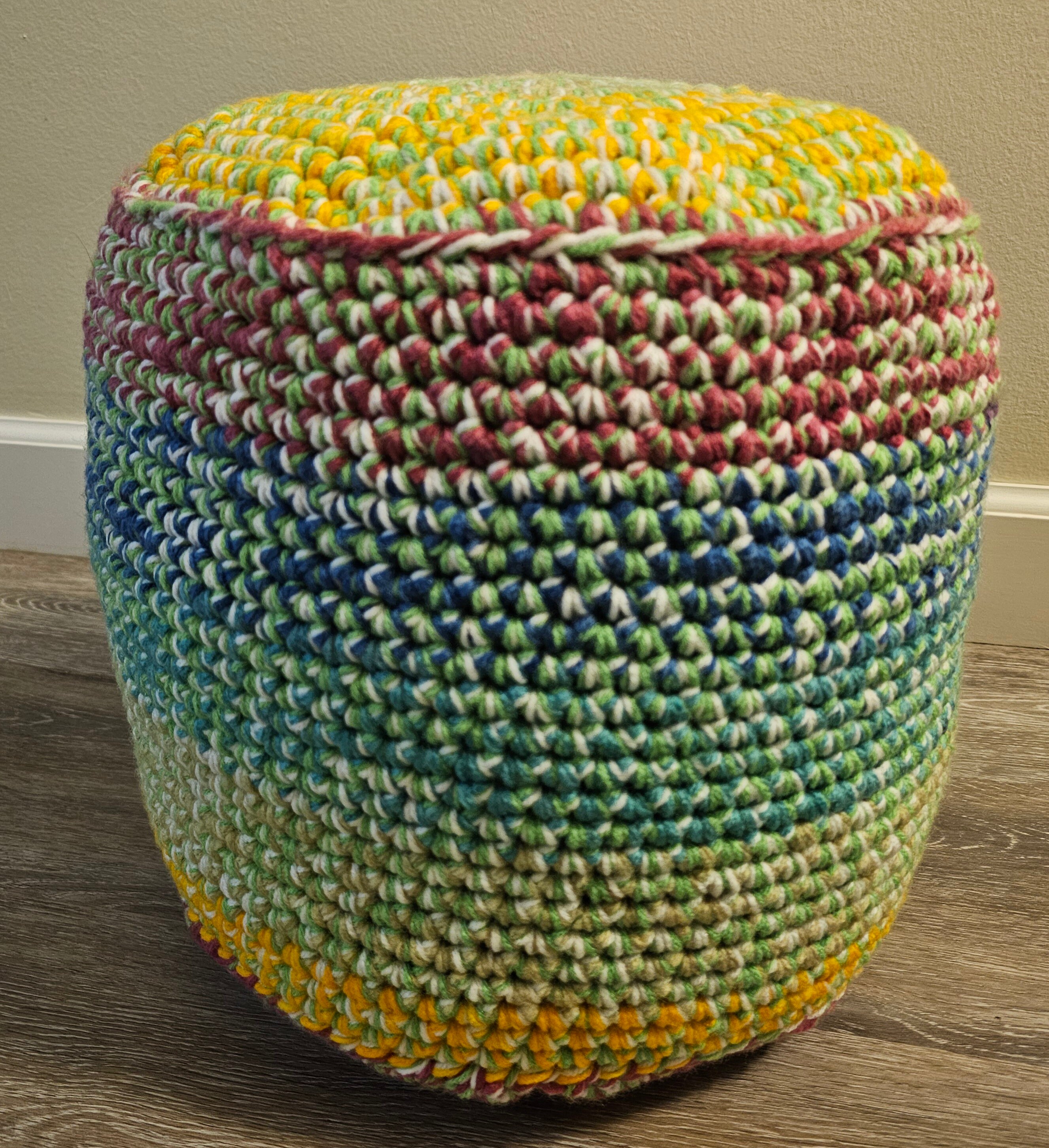 Floor Poof Ottoman Crochet Pattern - Etsy