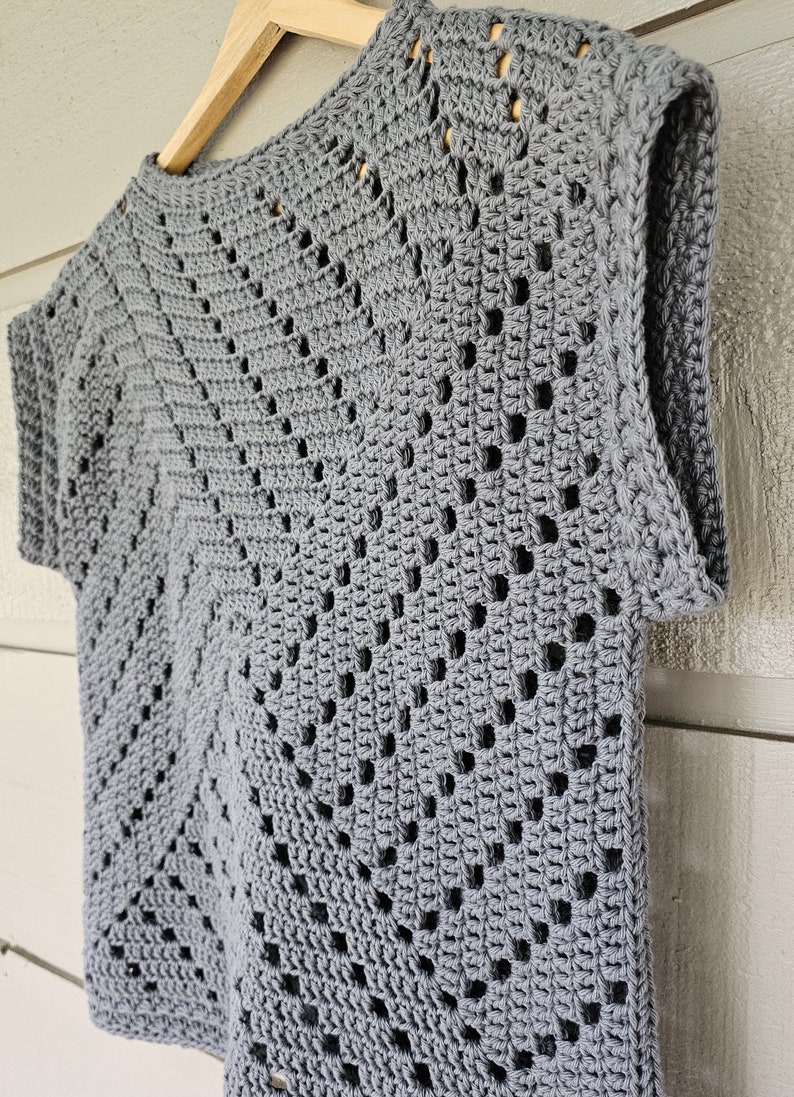 Geo Top Crochet Pattern - Digital Download PDF - Etsy