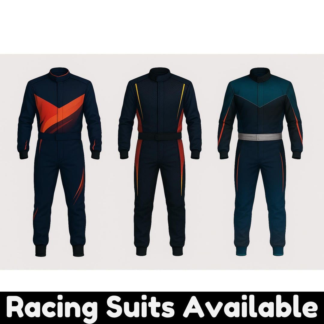 Custom Formula 1 Racing Suit With Free Gloves & Balaclava - Etsy