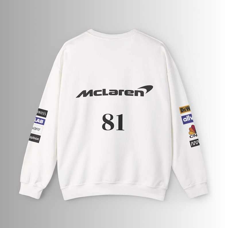 Oscar Piastri Mclaren OP81 Orange Crewneck Sweatshirt, Formula 1 Fan ...
