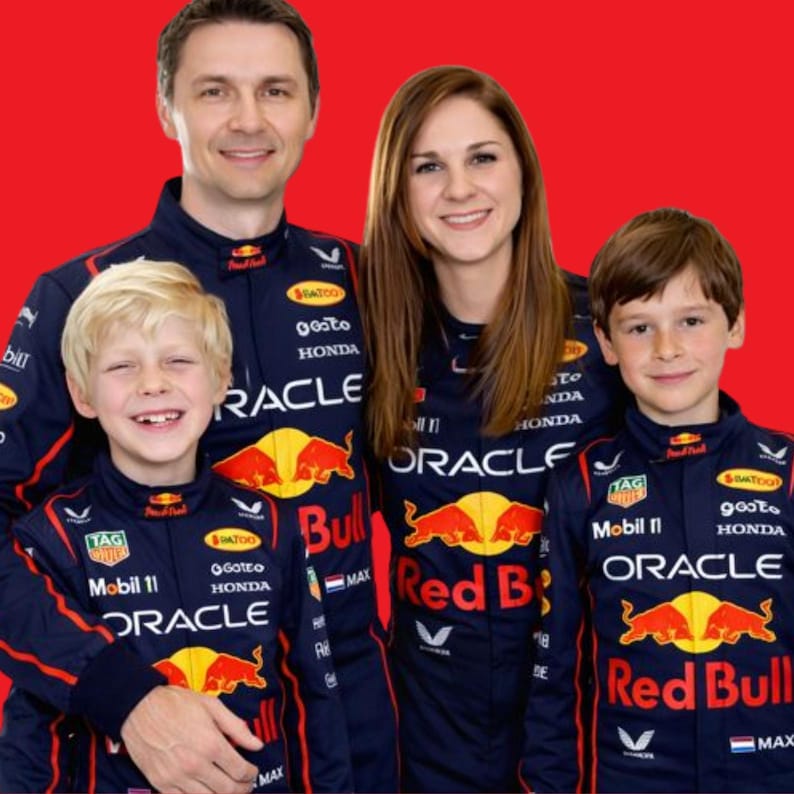 Custom Formula 1 Racing Suit – Personalized Kart, Matching Gloves - Etsy