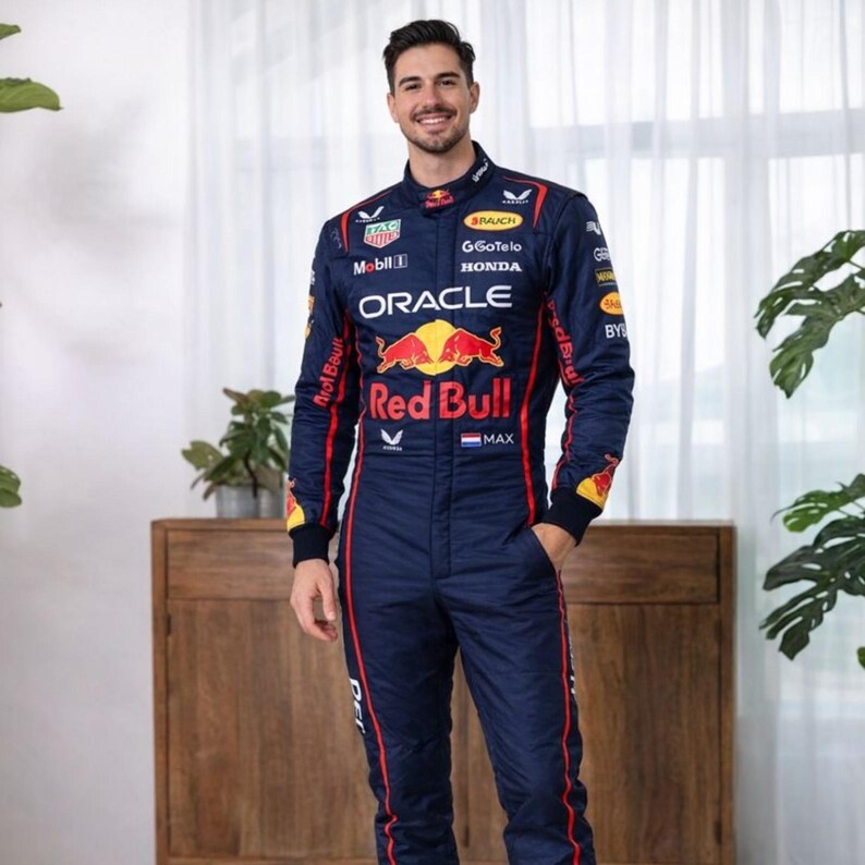 Custom Formula 1 Racing Suit – Personalized Karting Suit, Gloves ...