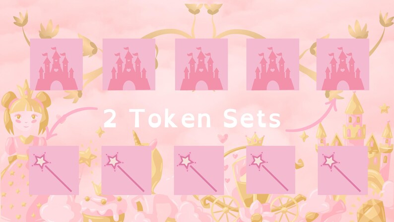 Princess Token Board: ABA Therapy Reward Chart (digital Download) - Etsy