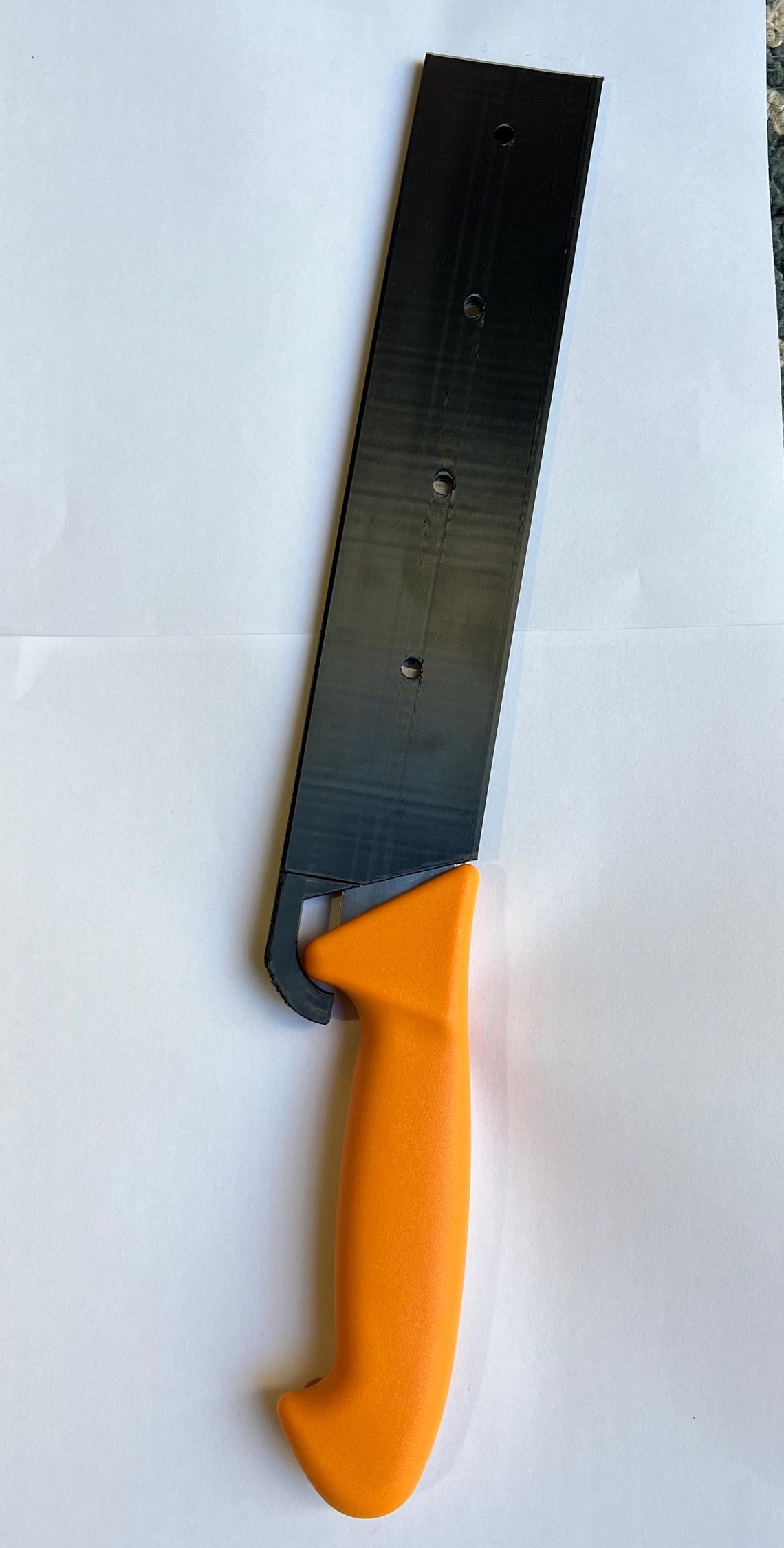 Knife Sheath for an Ultrasource - Butcher Knife, 8" Fluted Blade ...