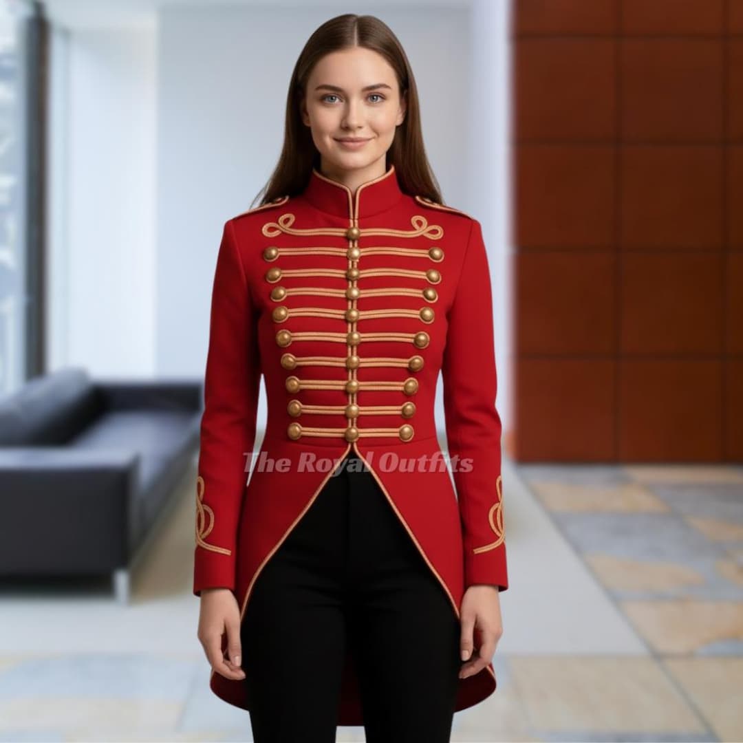 Women's Gothic Steampunk Ringmaster Tailcoat | Gothic Circus Costume - Etsy